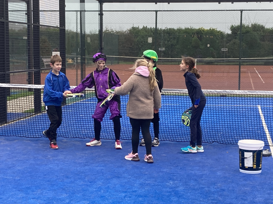 Pietentraining voor onze jeugdspelers · Tennis & Padel de Krekel
