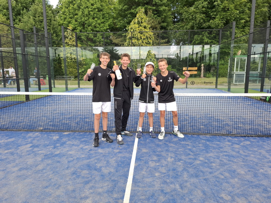 Jeugdteam "meteen" kampioen! · Tennis & Padel de Krekel